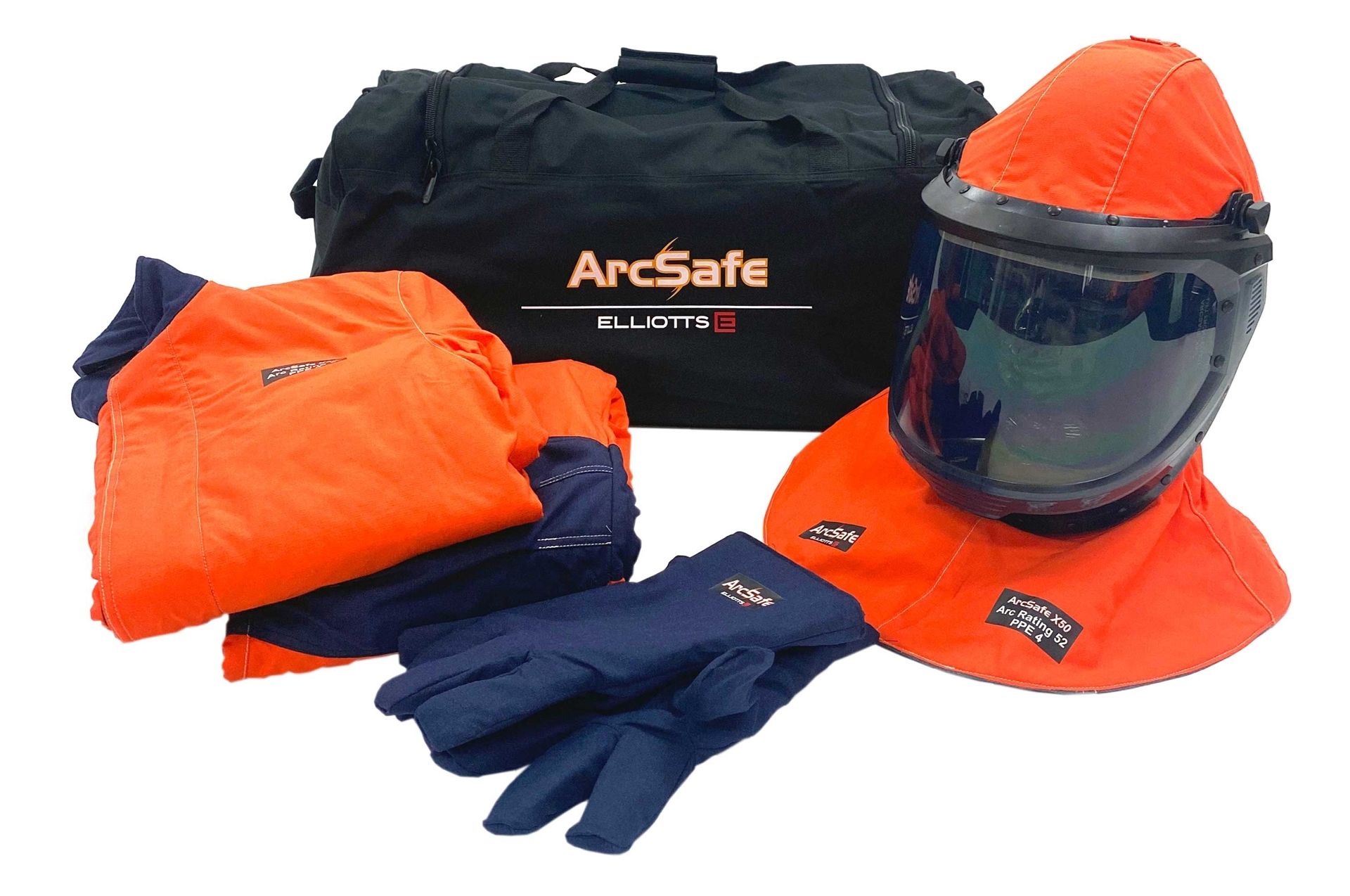 X50 ArcSafe® Switching Jacket and Trousers Kit with Lift Front Hood EA – Bob The Welder