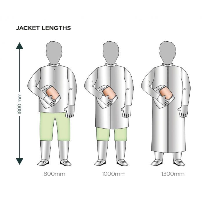 Foundry Jacket AR530-800mm Centre Closure Action Back Unlined FAR530JA ...