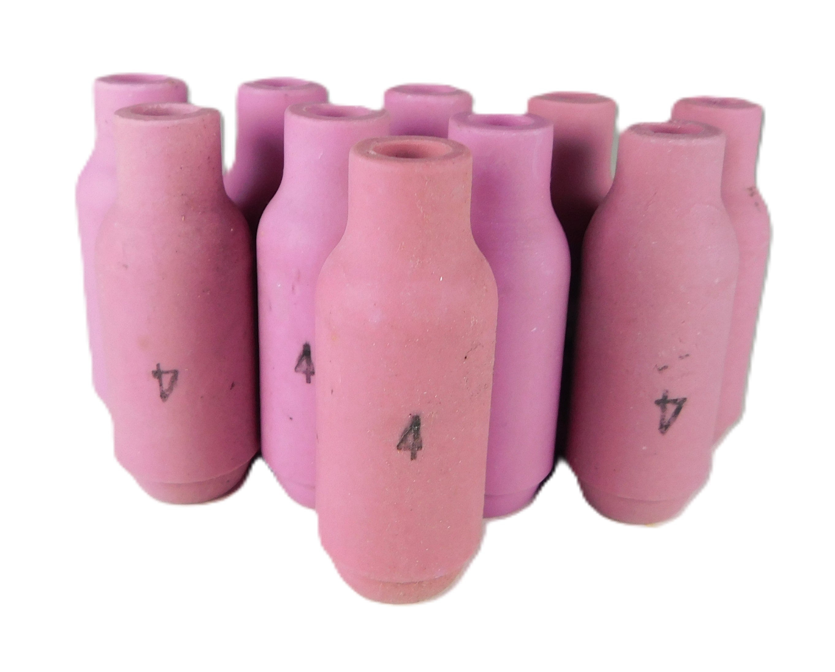 #4 TIG Gas Cups WP-17.18.26 10N50 Alumina Ceramic Cups-Nozzles 10Pc ...