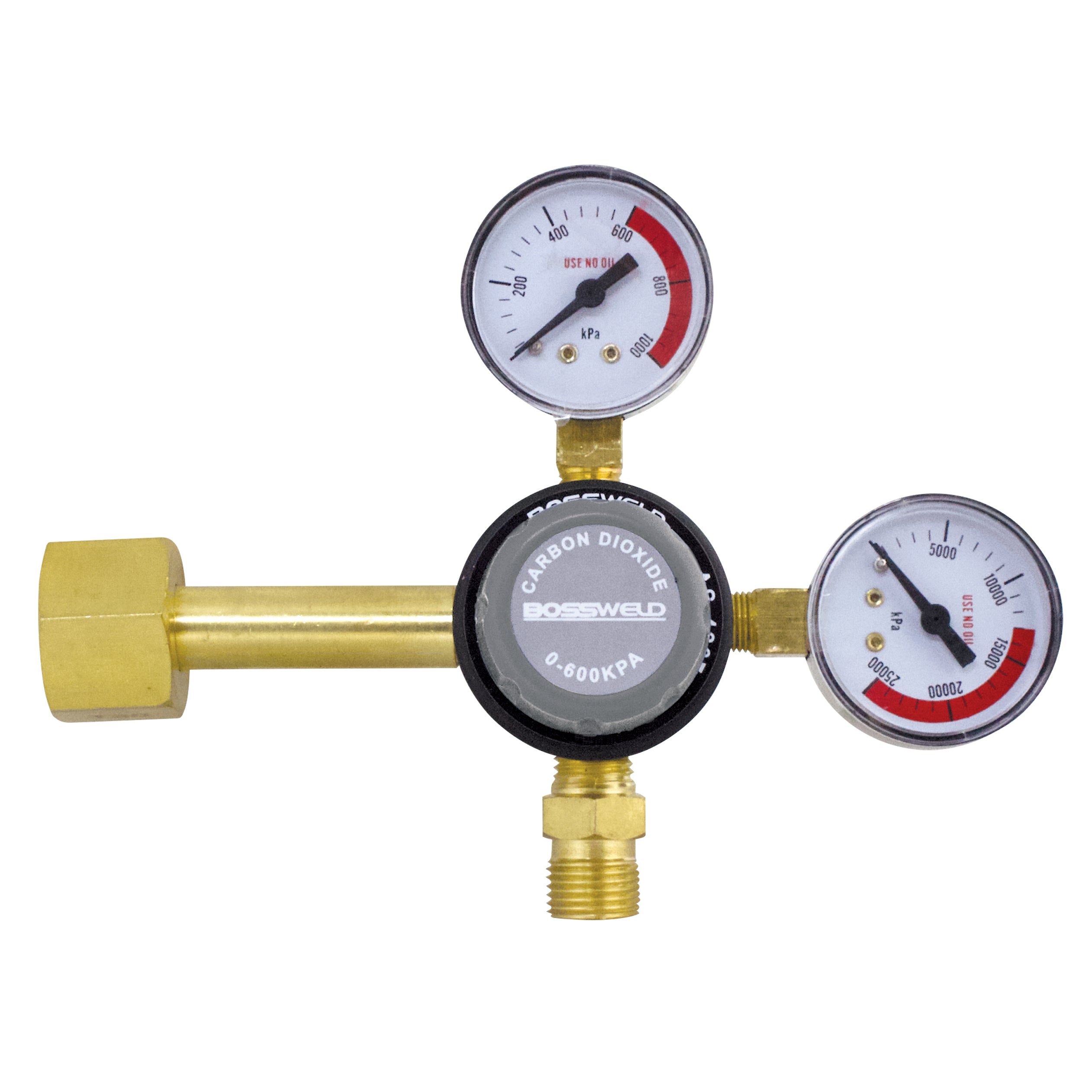 Gas Regulator Nitrogen Twin Gauge Regulator (side entry) Type 50 40020 ...