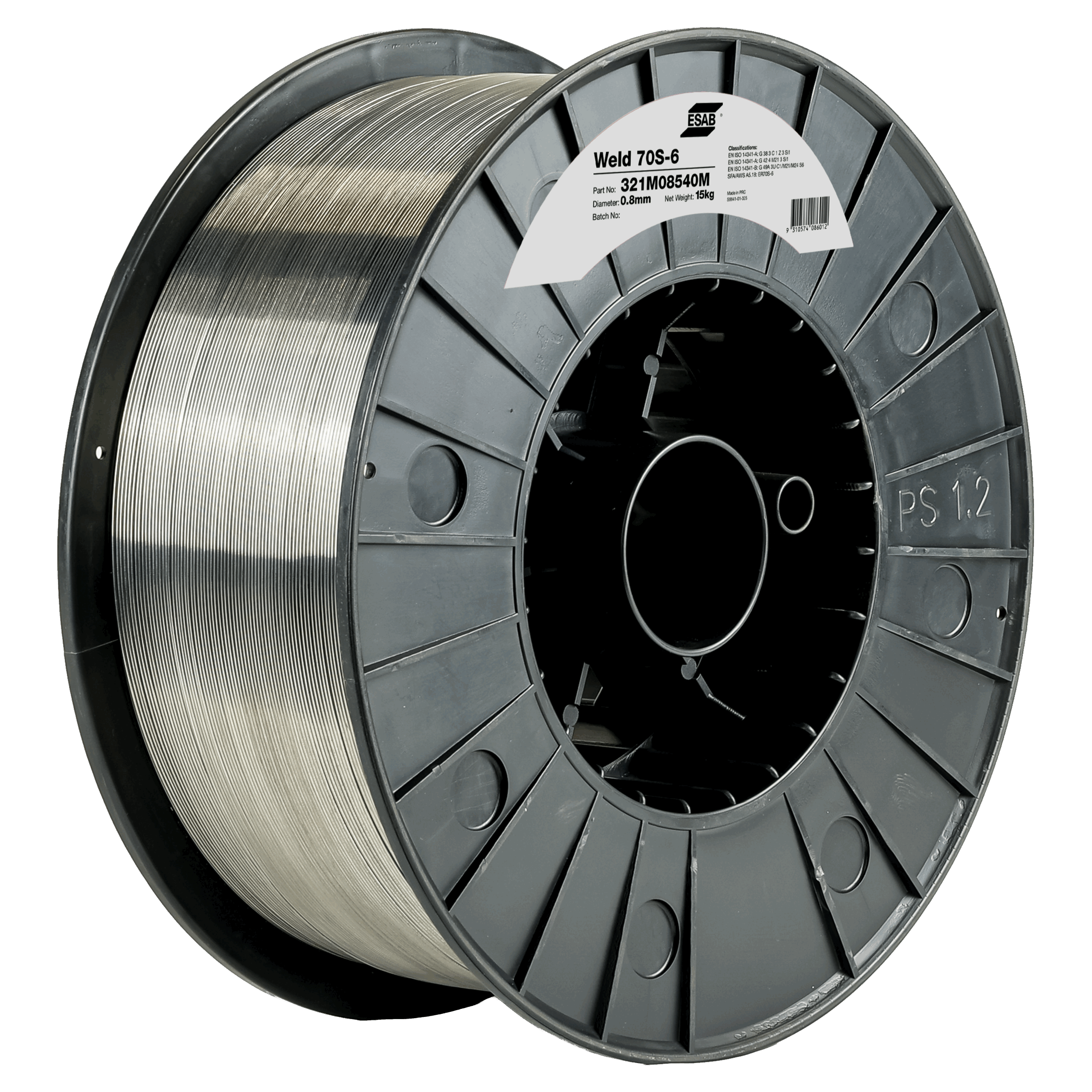 0.9mm/15.0Kg ESAB Weld 70S-6 Mig Wire (ER70S-6) – Bob The Welder