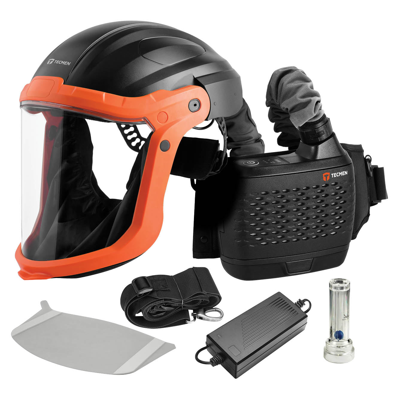 Tecmen PAPR Freflow V1 Face Shield G10 Bumpcap 703410 – Bob The Welder
