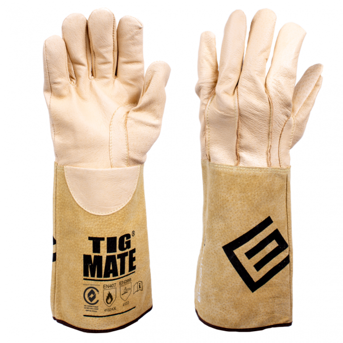 TigMate® Soft Touch TIG Welding Gloves Pig Skin SMALL TIG16S – Bob The ...