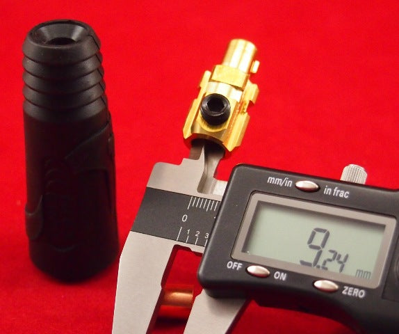 Dinse style cable connectors, Dinse style cable connections, Dinse ...