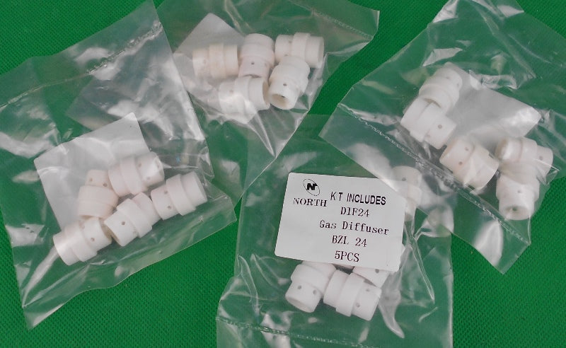 MB24 GAS DIFFUSER Std Ceramic 20 Pcs – Bob The Welder