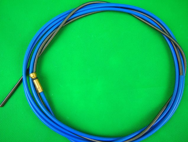4.0m/0.6-0.8mm Steel Mig Liners Binzel Style BLUE – Bob The Welder