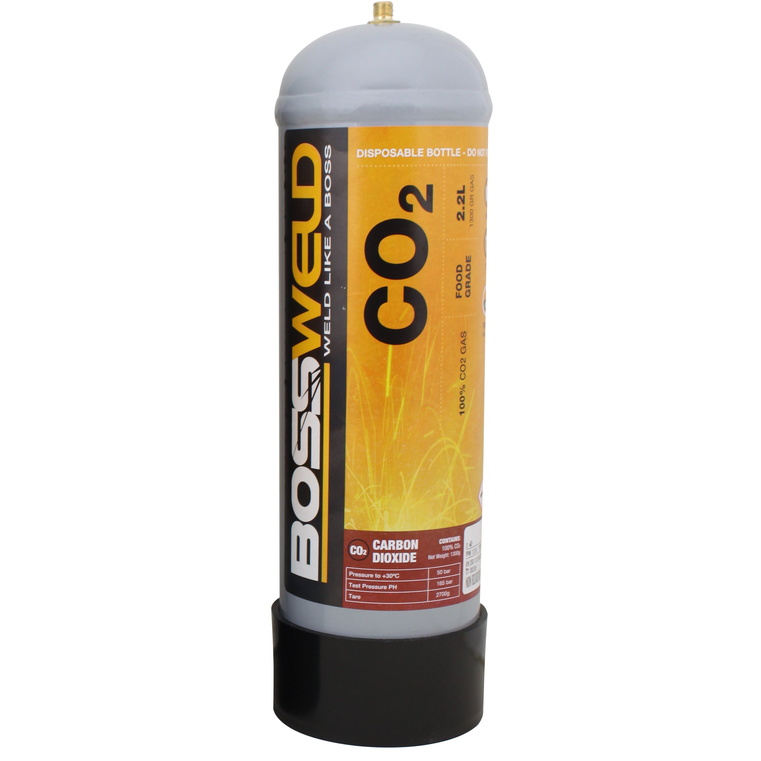 Co2 Gas Disposable Gas Bottles 2.2L 600034 – Bob The Welder