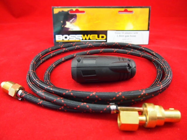 TIG Torch Adaptor 35-50 13.0mm Pin 5/8" 18UNF Female – Bob The Welder